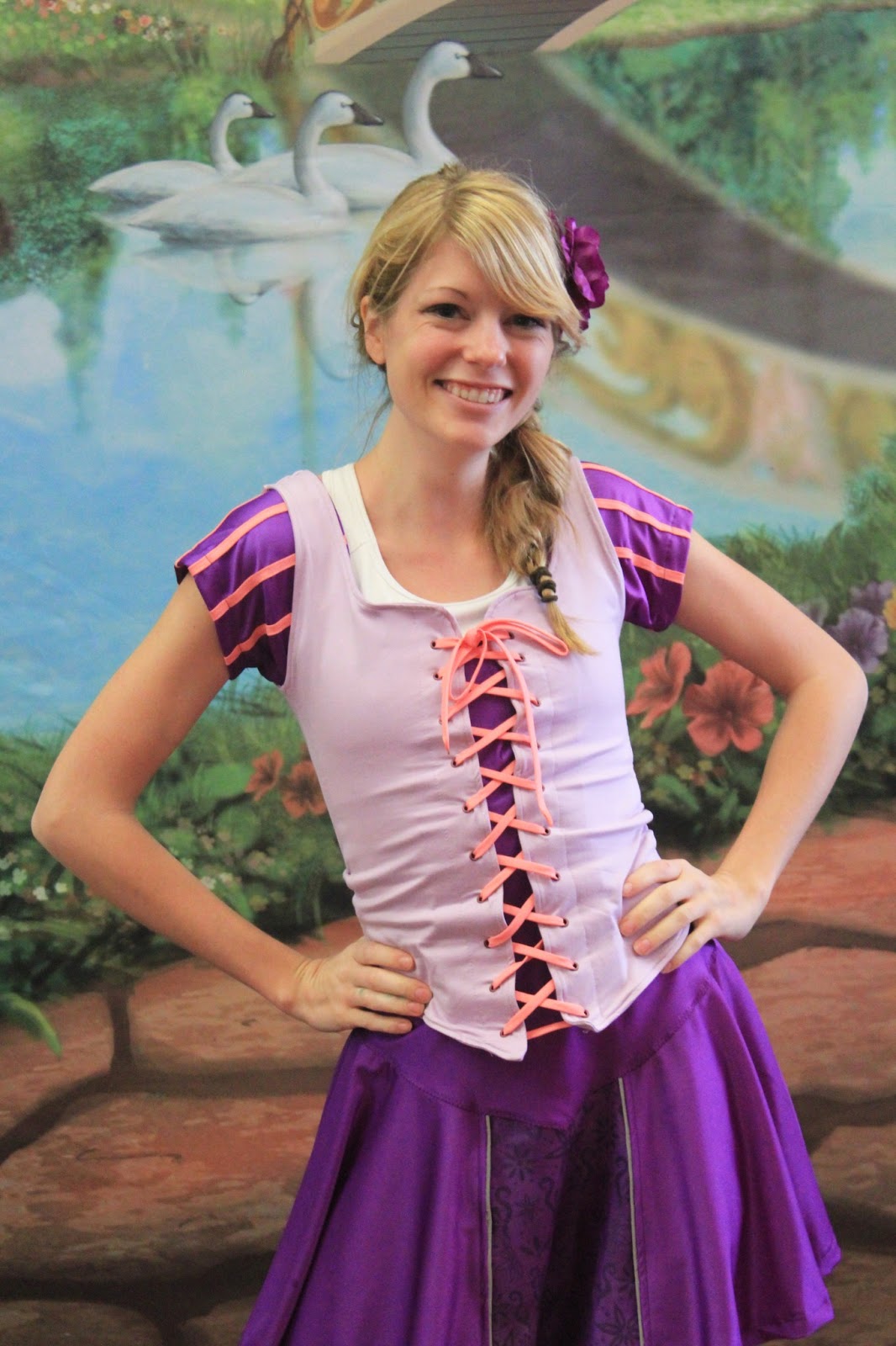 the jetpack project: rapunzel running dress