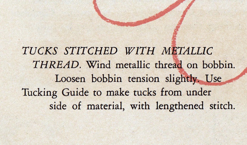 Love Fashion Love Vintage: Vintage Tucks Sewing Techniques