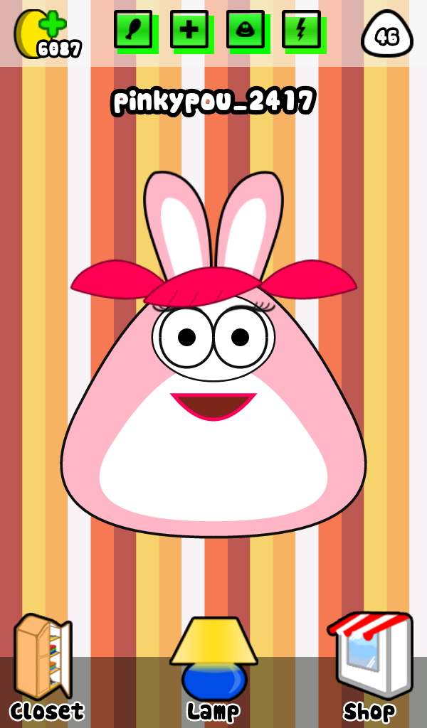 Rain & Rainbow of Life: POU: my virtual PET..