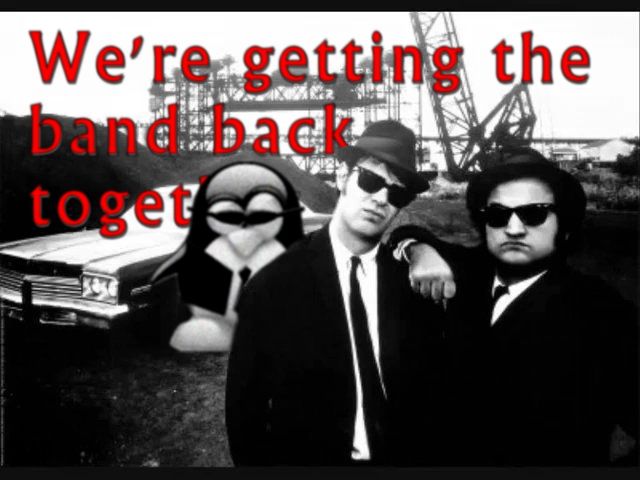 Slap The Penguin: We're getting the band back together