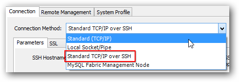 WeB LoG'S JuUiER: Tunnelling MySQL Over SSH by MySQL Workbrench 6.2 on Windows 8.1