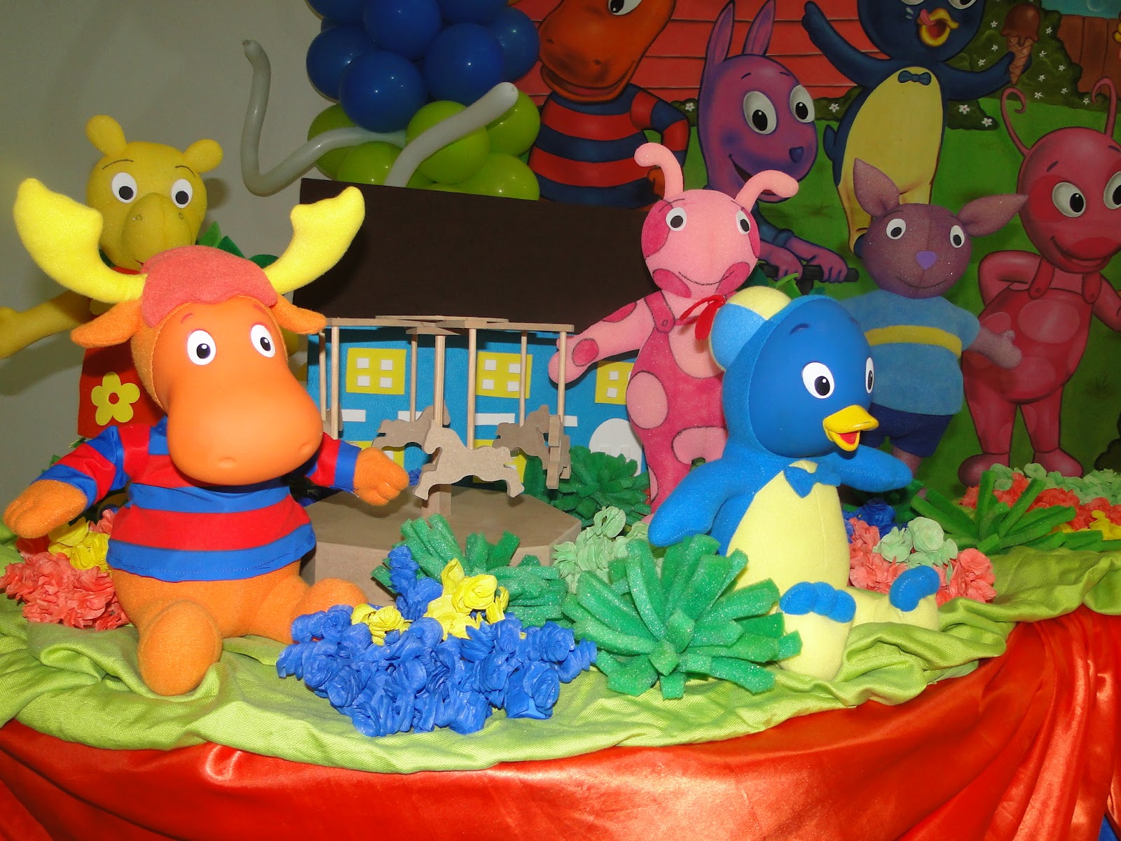 Ateliê Pronto Art: Decoração Festa - Backyardigans