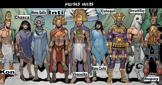 VIDA & MAGIA: DEUSES INCAS.