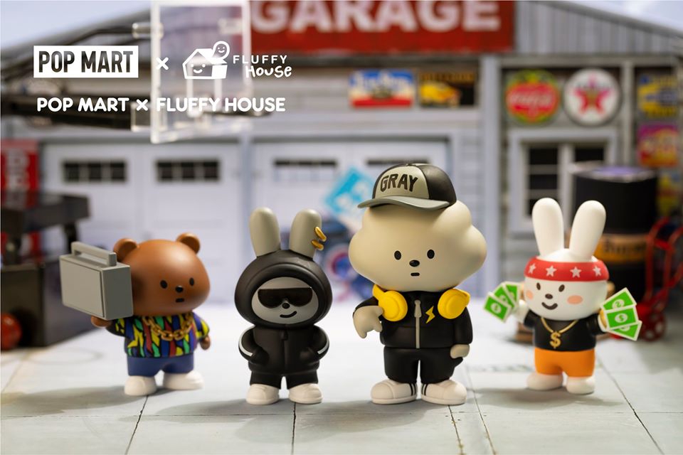 "FLUFFY in da HOUSE" New Blind Box Series by FluffyHouse x POPMART