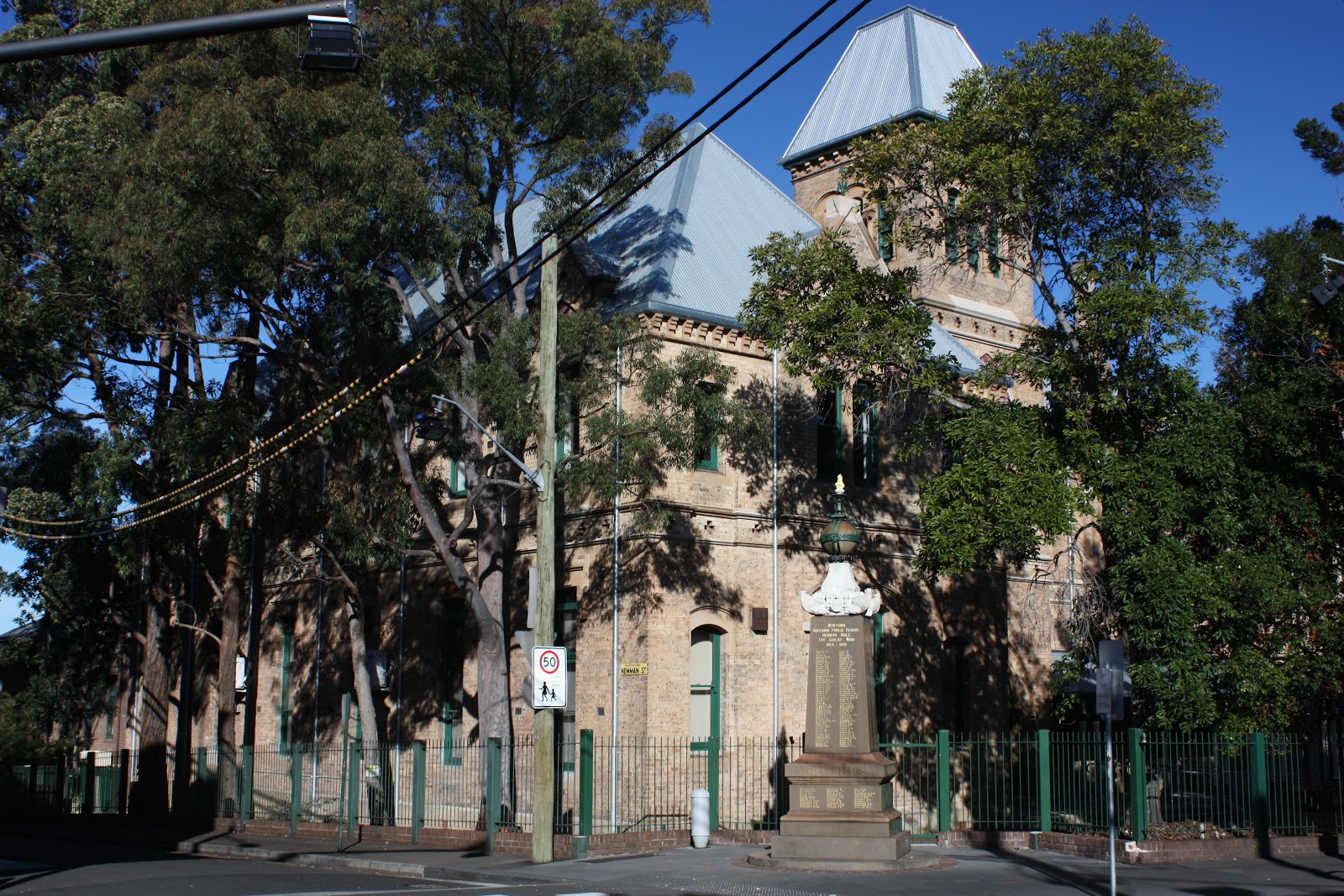 Sydney - City and Suburbs: Newtown, school