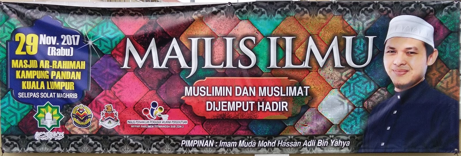 MASJID AR-RAHIMAH 2017-2018: MAJLIS ILMU 2