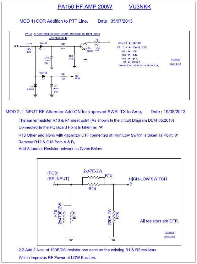 Home Brew Corner: PA150 HF LINEAR 200W Amplifier