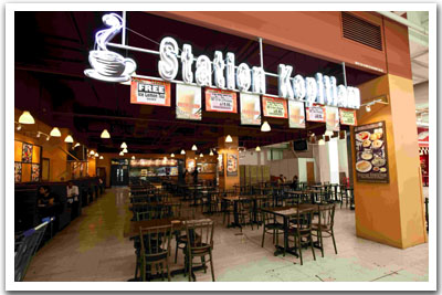 Station Kopitiam, Dataran Pahlawan Melaka, Bandar Hilir Melaka