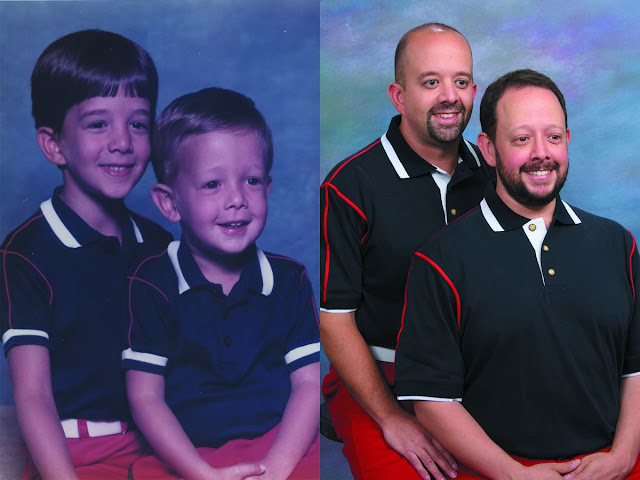 Brothers Recreate Their Childhood Photos as a Surprise for Their Mother ...