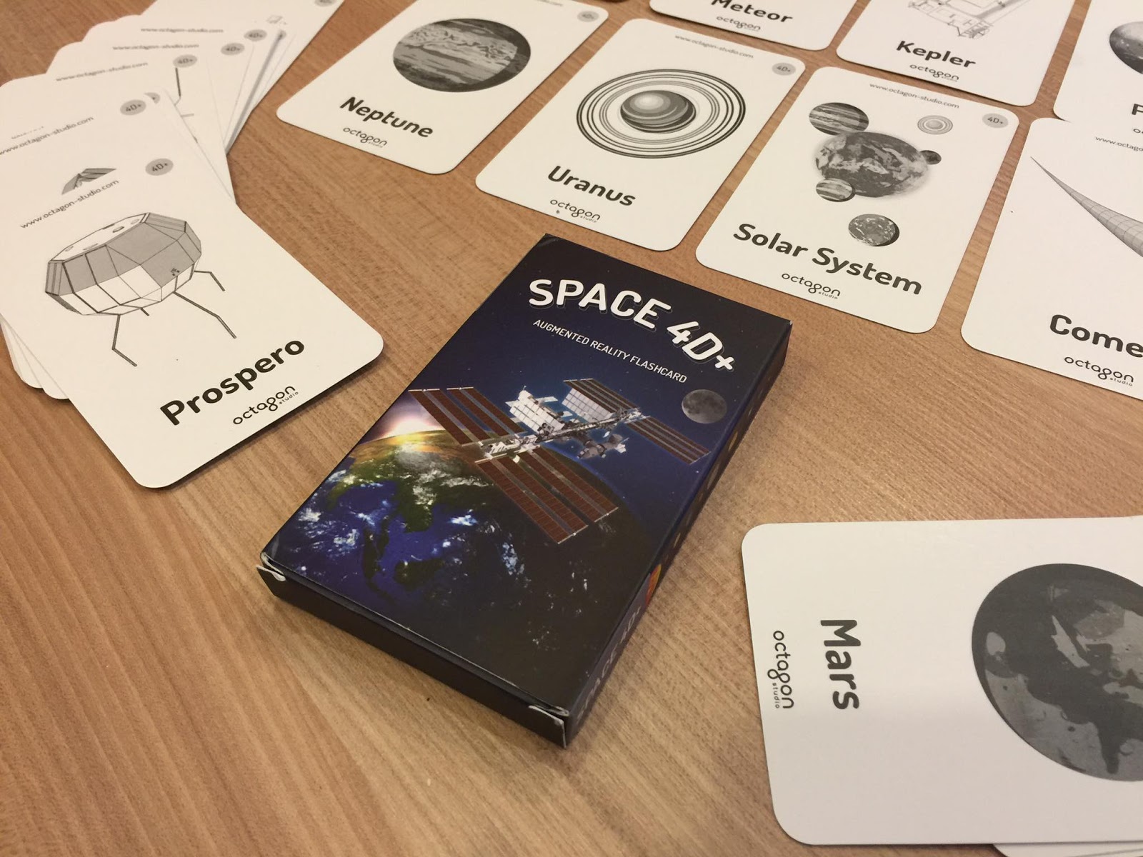 Space 4D+ Cards - PIKABOO BABY SHOP