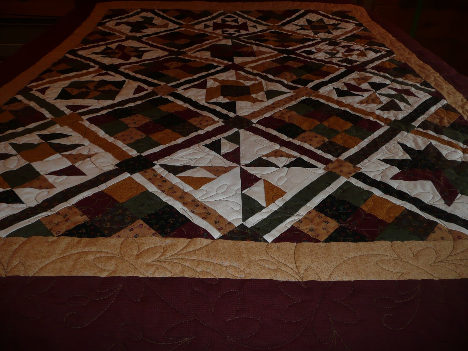 Acorn Ridge Quilting: Betty's Kansas Troubles Sampler Quilt