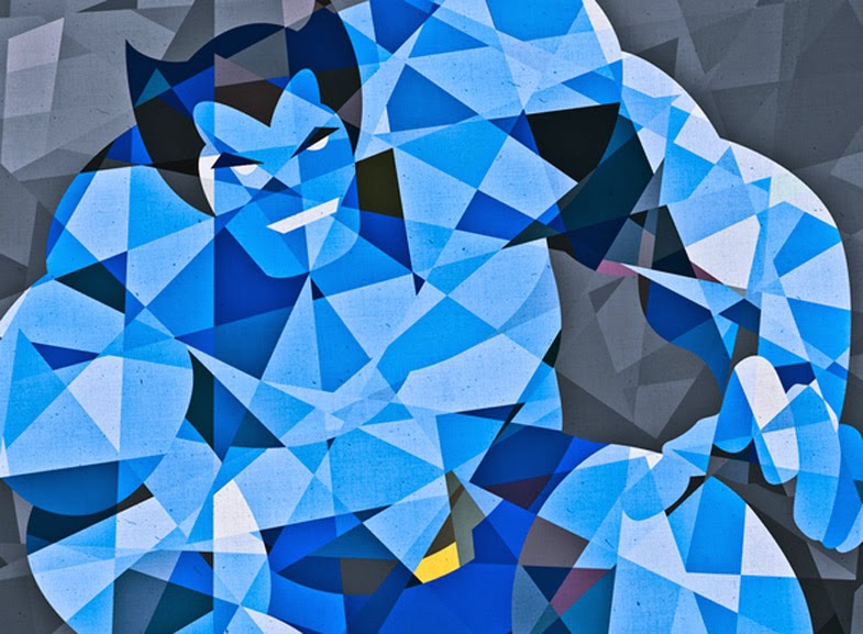 Superhero Geometris - Orkha Creative