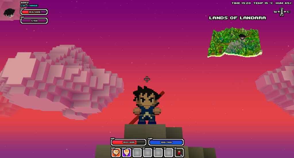Planet Cube World: Son Goku Skin (Dragon Ball) Cube World 2013