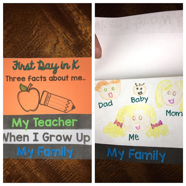 A Classroom On Cloud Nine: First Day Series: First Day in K!