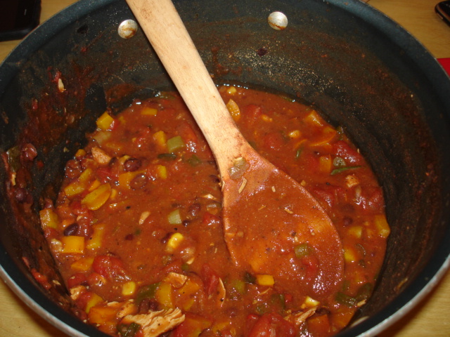 Taste the Miles: Chili Cornbread bowls