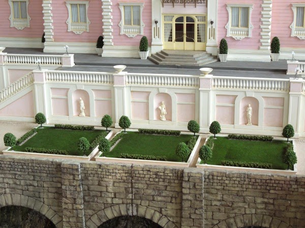 The Grand Budapest Hotel original model on display... - domesticjenni