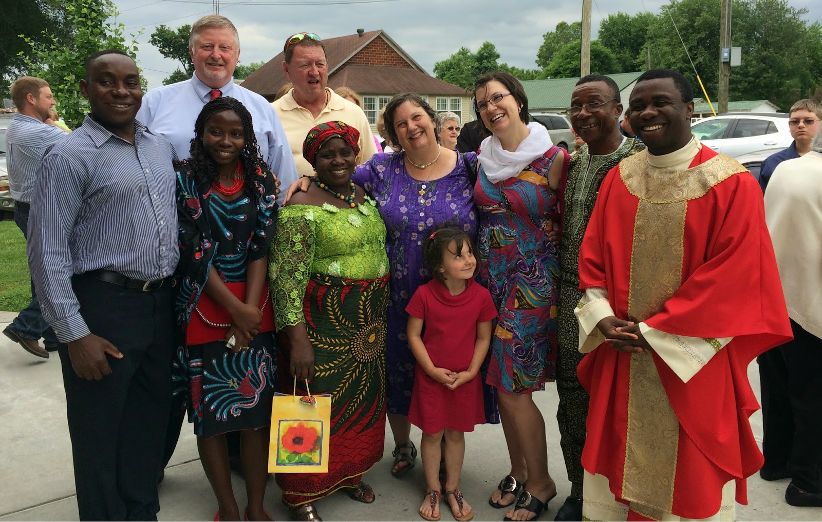 Designs by Birgit: A New Priest, Nigerian Praise Songs, and Pentecost