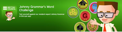 English is all around: Johnny Grammar's Word Challenge