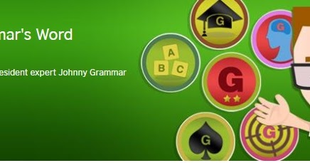 English is all around: Johnny Grammar's Word Challenge