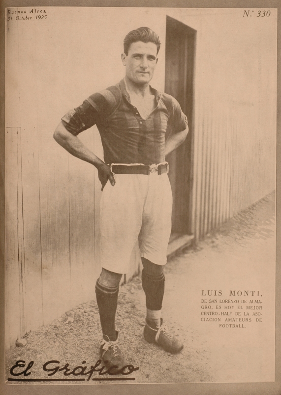 PELOTA EN MOVIMIENTO: Luis Monti, el futbolista que expatrió Mussolini