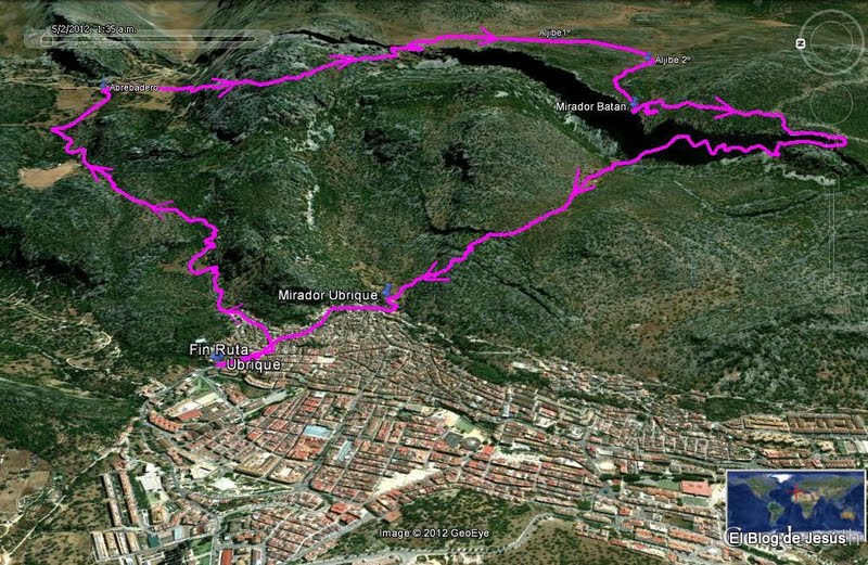 El blog de Jesús: UBRIQUE - ALJIBES DEL ALGARROBAL - UBRIQUE
