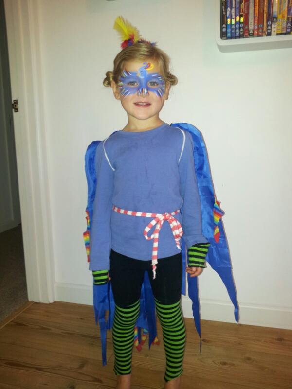 always keep dreaming: Roly Poly Bird Costume for Roald Dahl Day