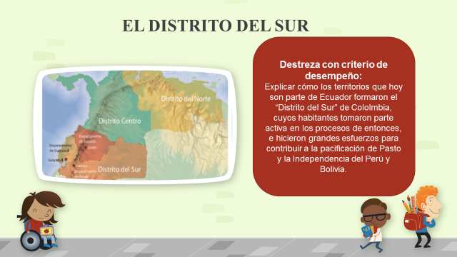 BLOQUE 6 ETAPA COLOMBIANA: 5. EL DISTRITO DEL SUR