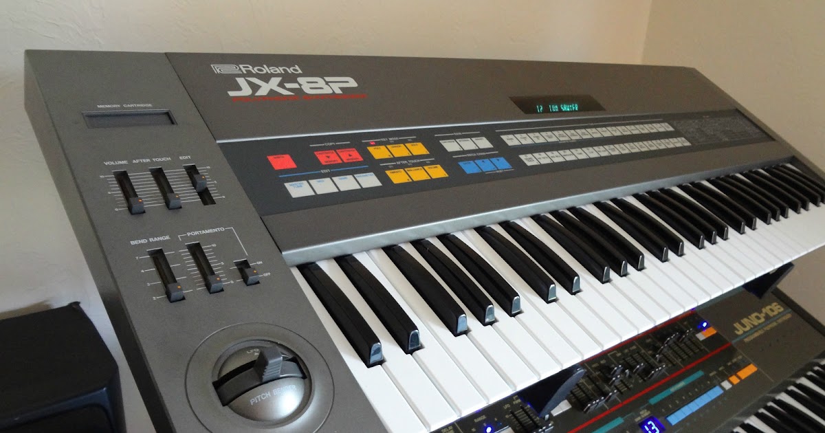 MATRIXSYNTH-B: ROLAND JX-8P ANALOG SYNTHESIZER & M-VS1 VINTAGE SYNTH RACK