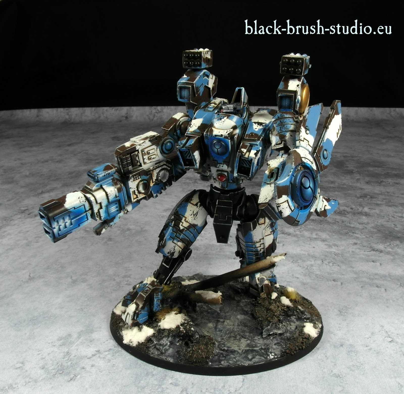 Tau Empire: Army in Winter Camo Scheme