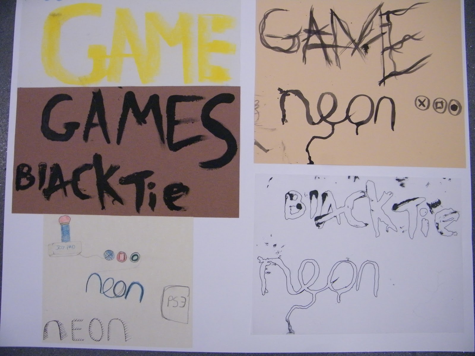 Nicolas Harper Graphics: Initial logo ideas