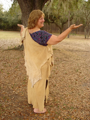 Stitching Up History: One Shoulder Dress a Proper Hanging and Trial Fit