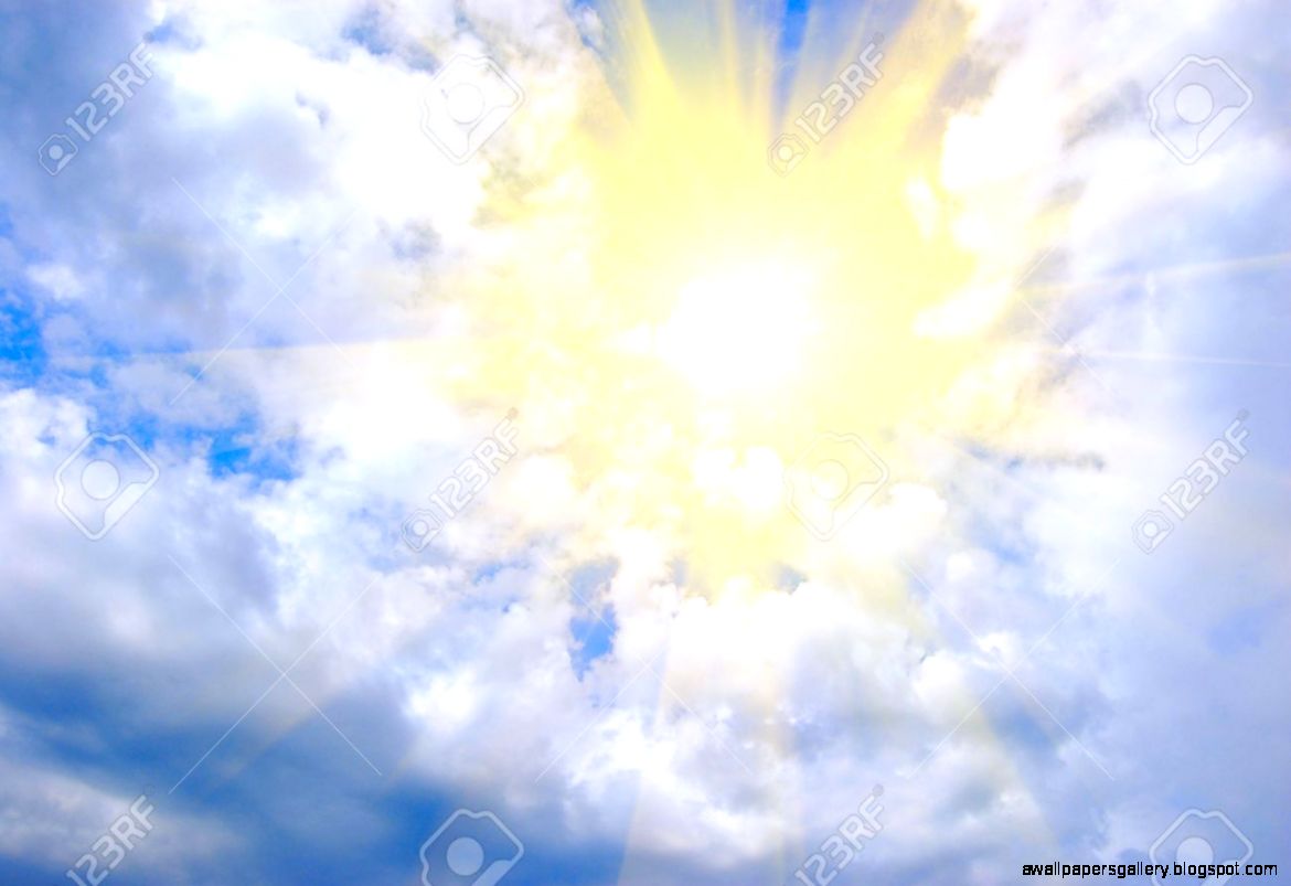 Sky With Yellow Sun | Wallpapers Gallery