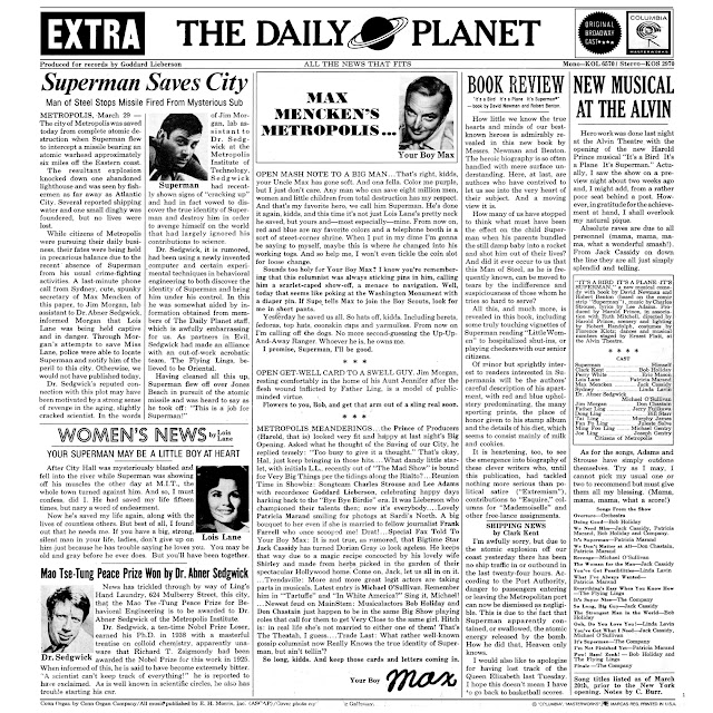 D R E W • F R I E D M A N: "It's A Bird, It's A Plane, It's SUPERMAN ...