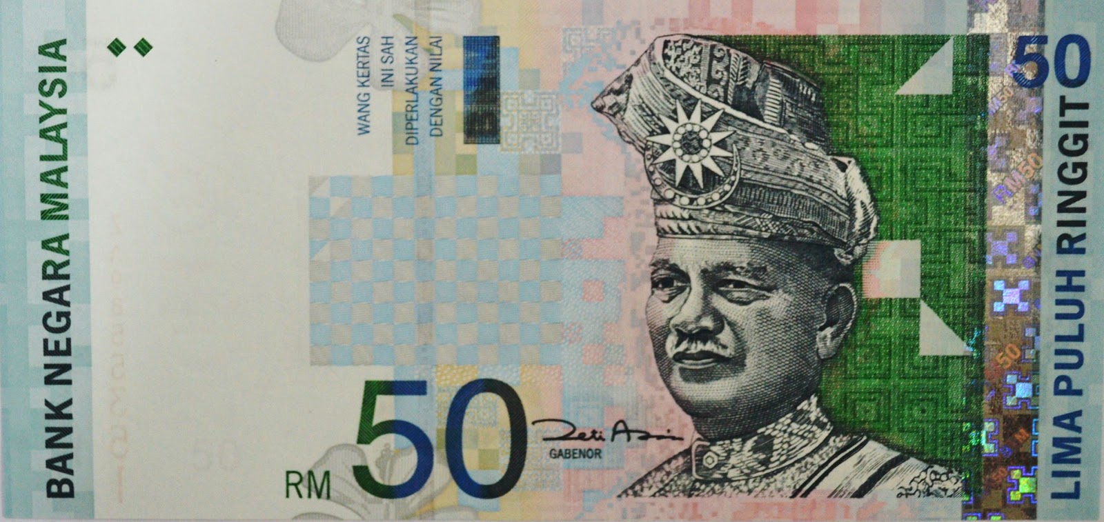 Galeri Sha Banknote: WANG KERTAS RM50 REPLACEMENT ZA