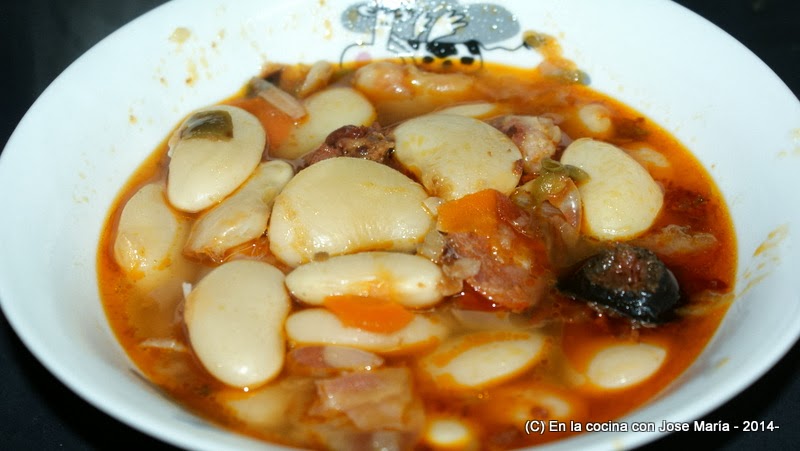En la Cocina con Jose María: Garrofon tipo fabada ( En Robot Carrefour)