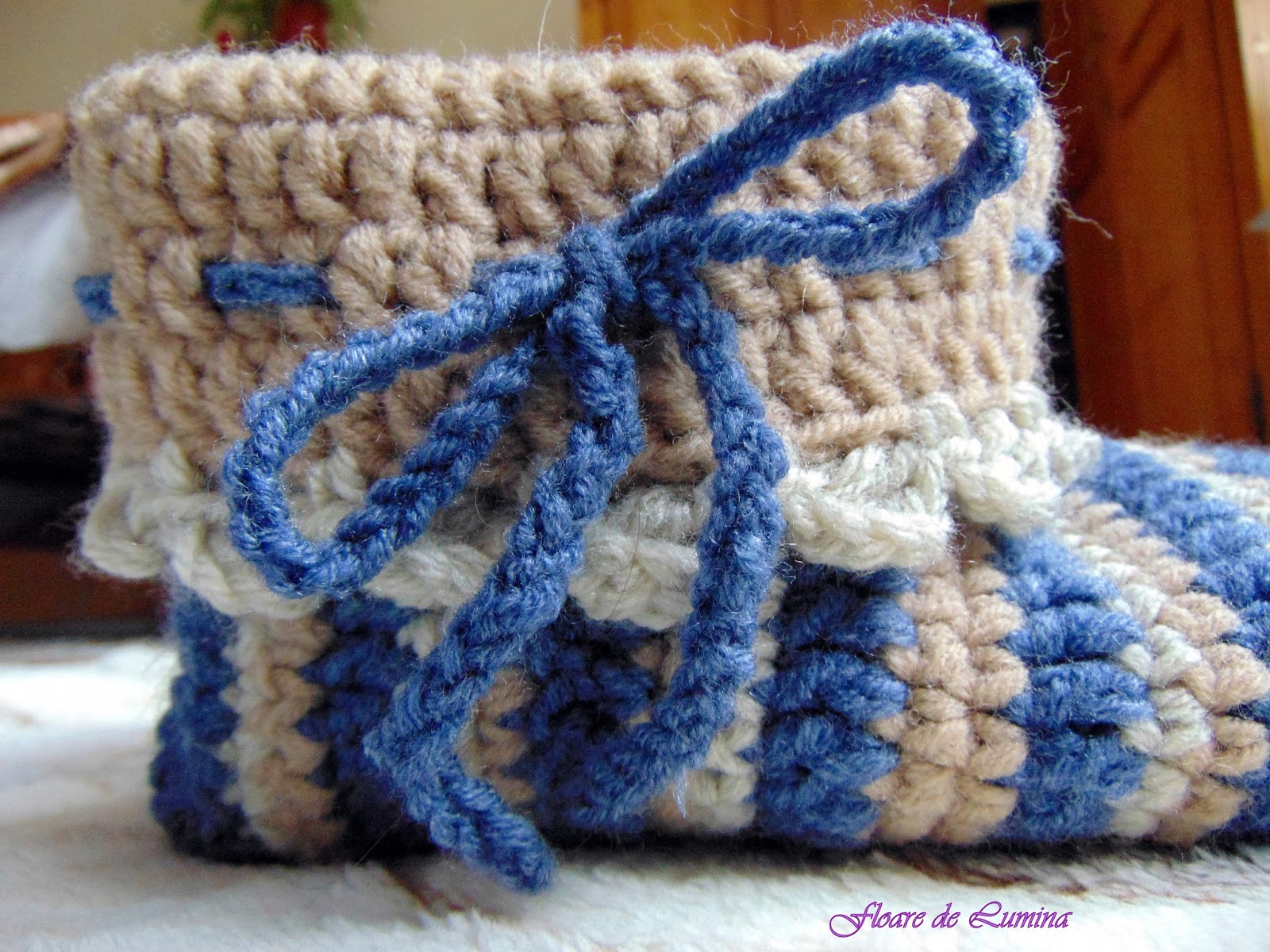 Floare de Lumina: botosei crosetati - sosete crosetate / tricotate ...