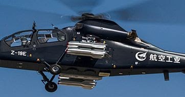 AVIC China Completes Firing Tests of New Z-19E Armed Helicopter ...