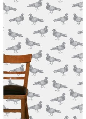 Domestic Sluttery: Wallpaper Wednesday: thornback and peel