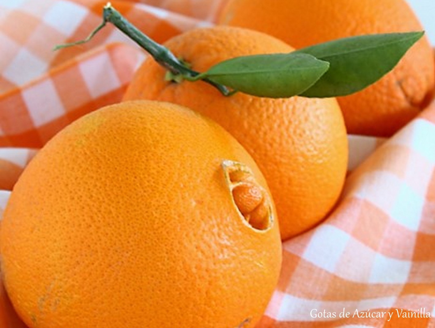 Gotas de Azúcar y Vainilla: Como preparar frutas confitadas