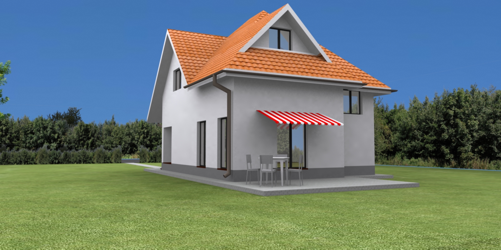 Case, Planuri, Proiecte: Proiect Vila Tip E