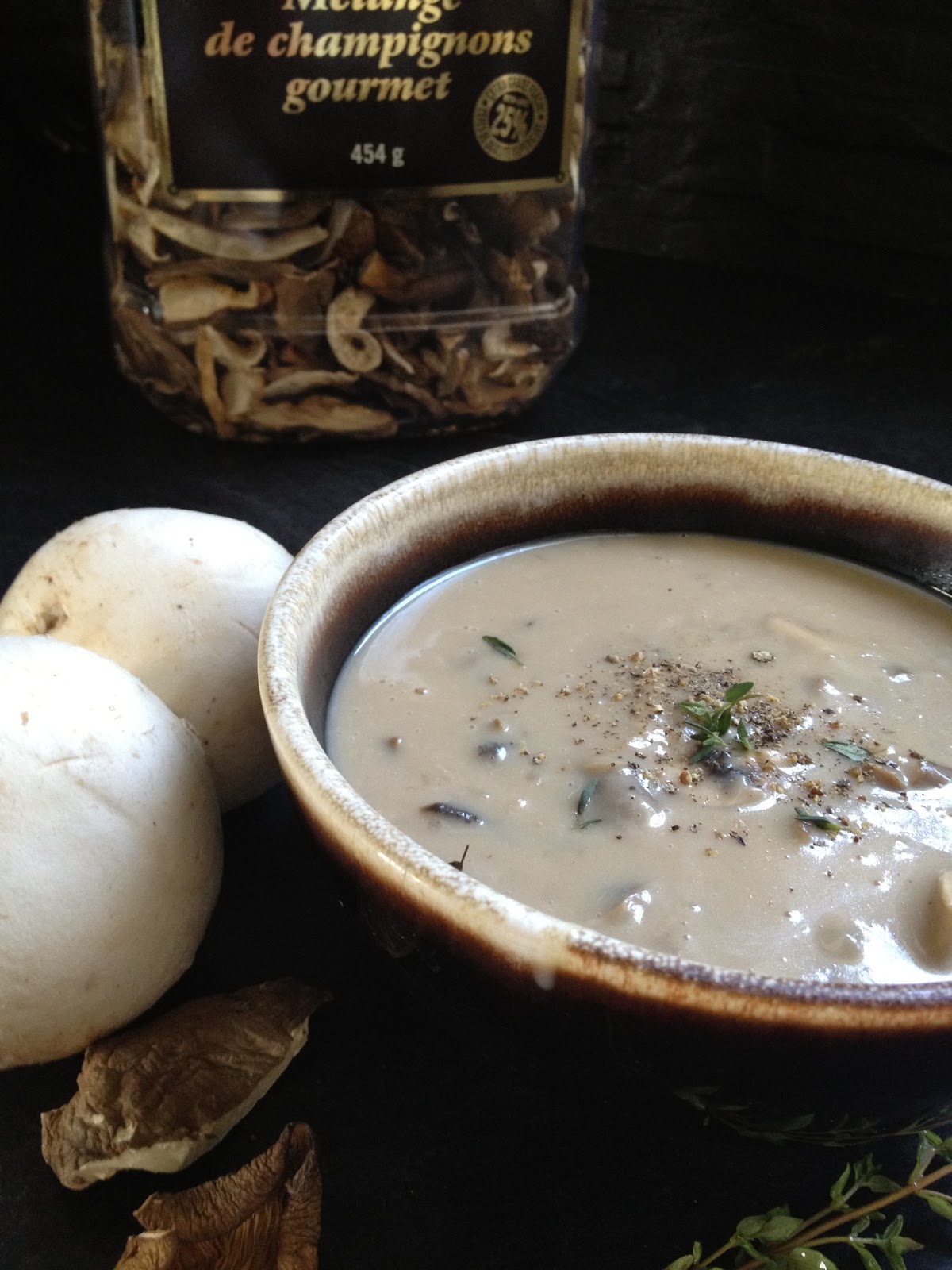 Ô Tentations: Crème de champignons gourmet