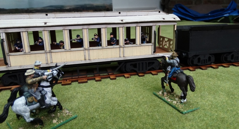 abc wargamers: Sarissa 28mm Wild West/ACW train