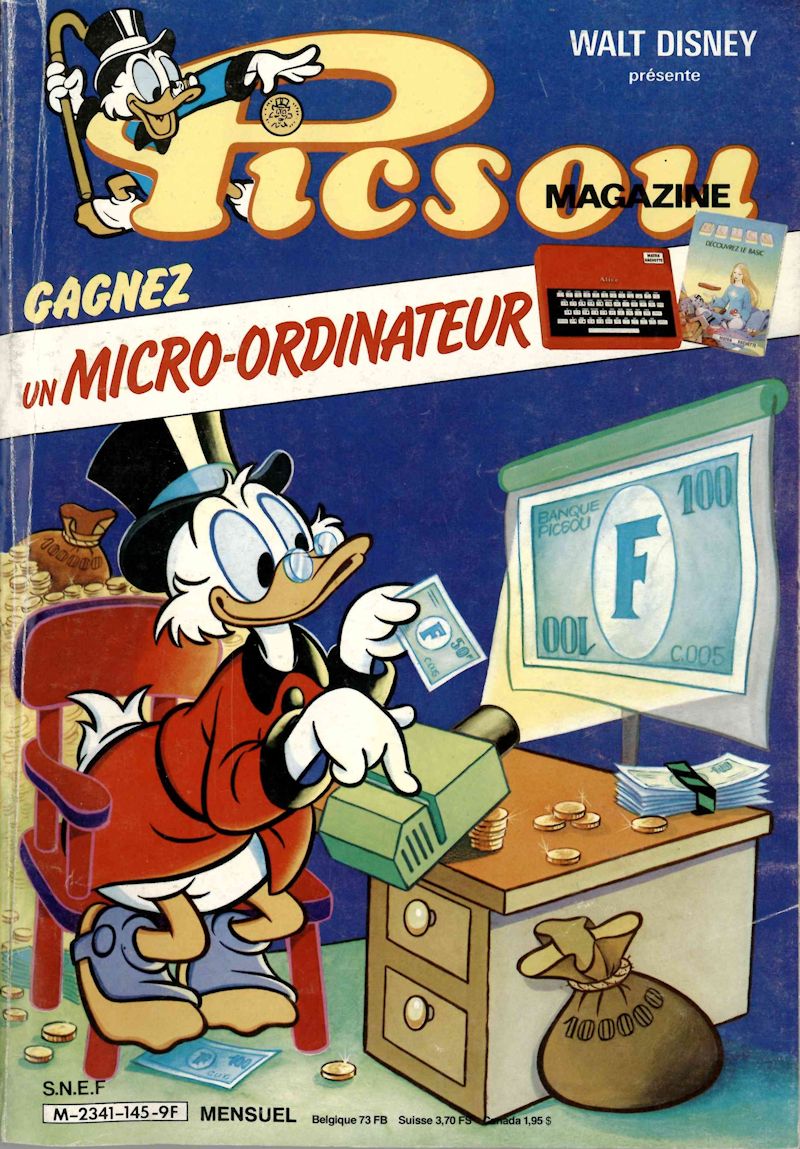 Le journal de Mickey: Picsou magazine 145
