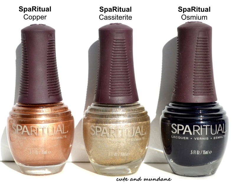 Cute and Mundane: SpaRitual Holiday 2012 : Metal collection review ...