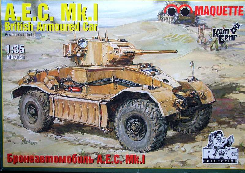Panzerserra Bunker- Military Scale Models in 1/35 scale: AEC Mk I ...