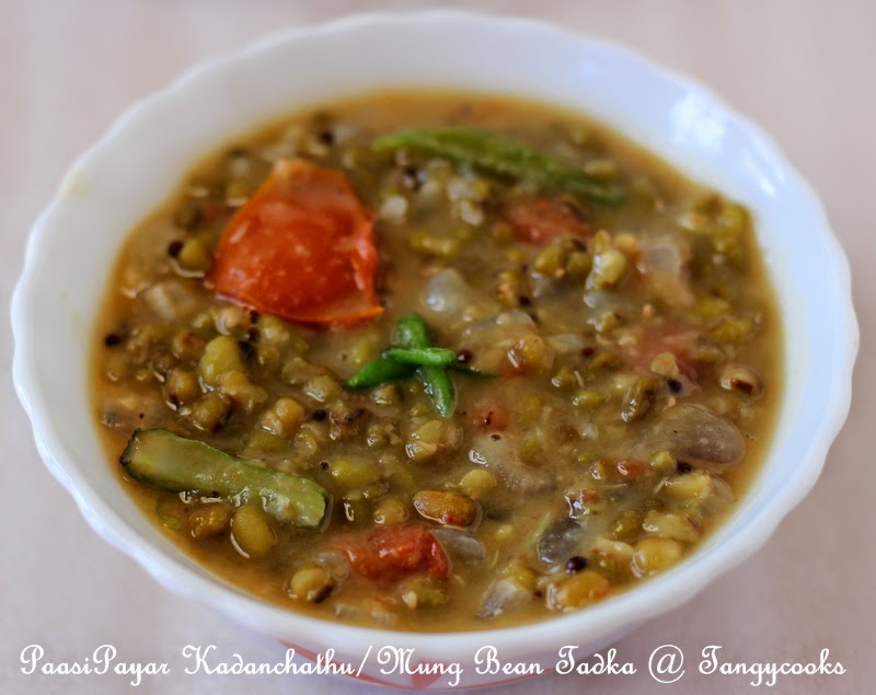 CONCOCTIONS OF A COOKAHOLIC !!!: Mung Bean Curry/Green Gram Tadka ...
