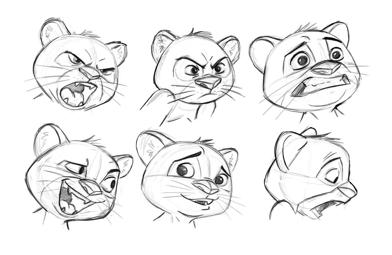 Learning drawing principles: expressions