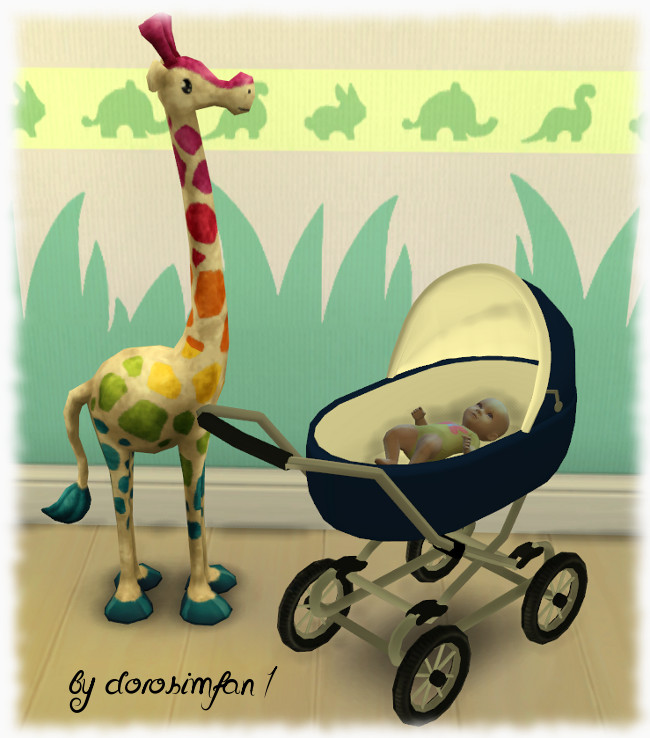 Sims Marktplatz: {S4} Kinderwagen