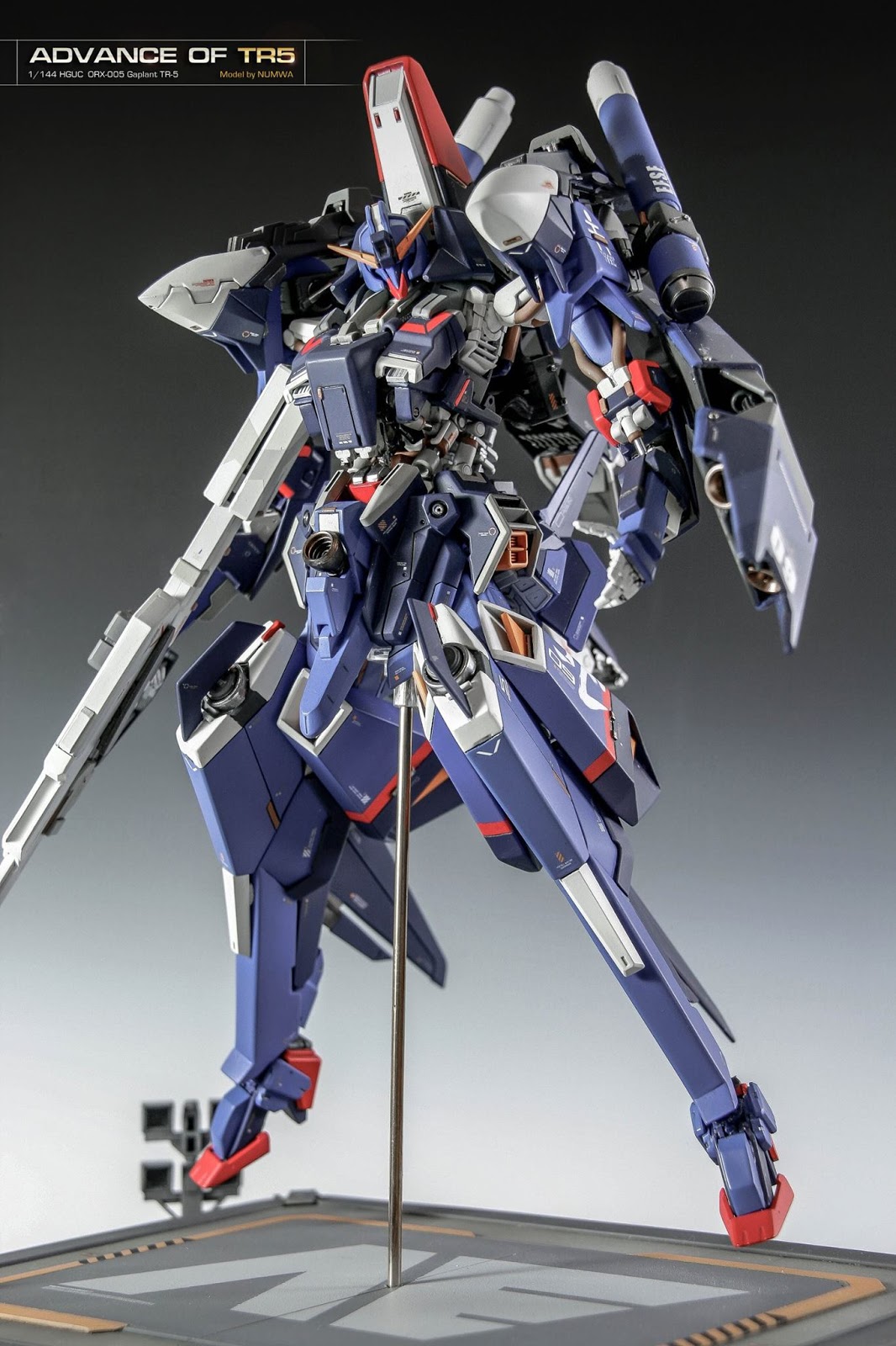 Custom Build: HGUC 1/144 ORX-005 Gaplant TR-5 [Advanced]