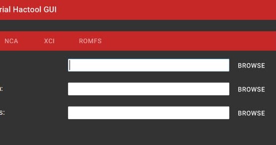 ニンテンドースイッチ hactoolをgui化するUltimate Hactool GUI紹介